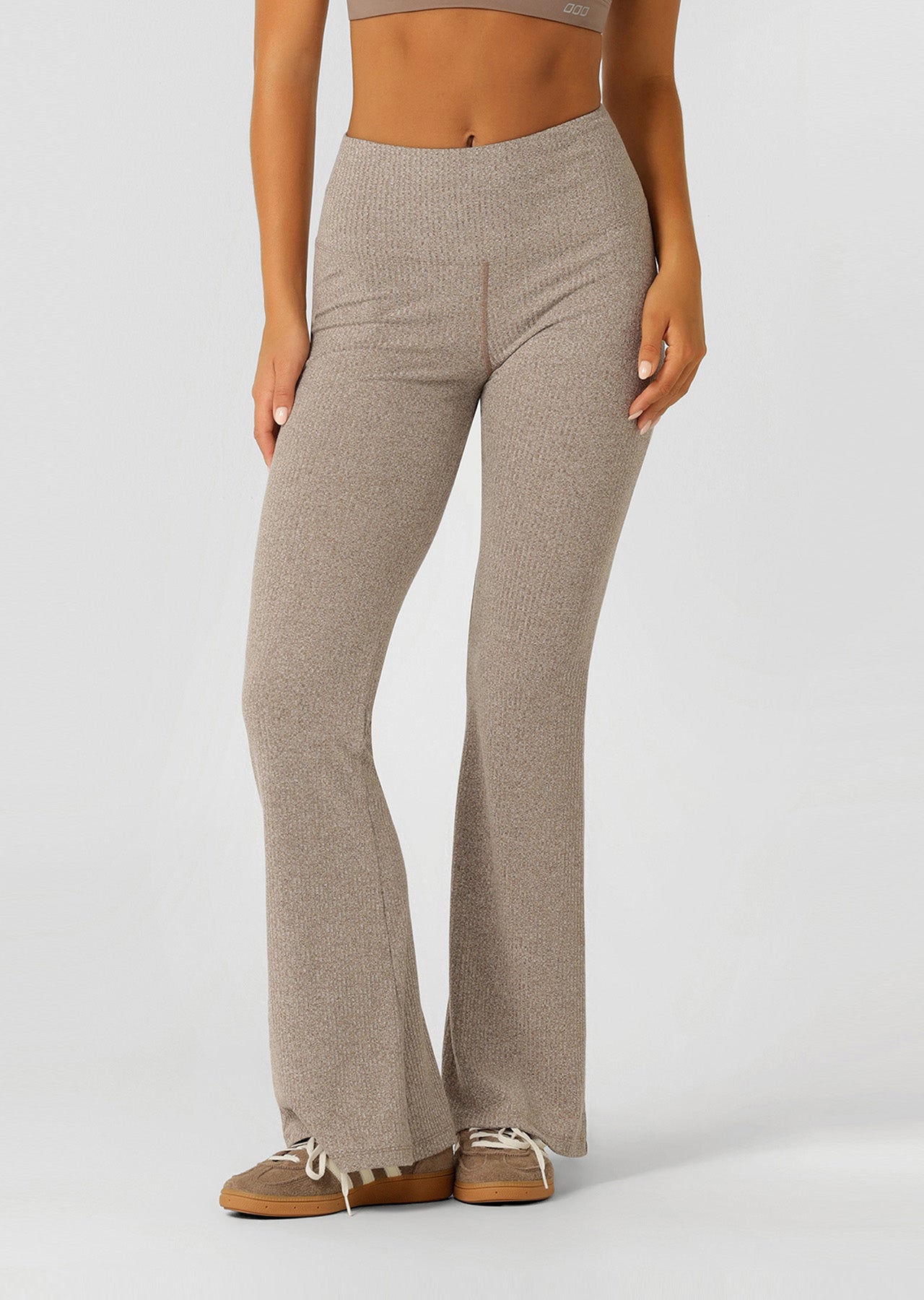 Mindful Rib Full Length Flared Leggings – Lorna Jane New Zealand