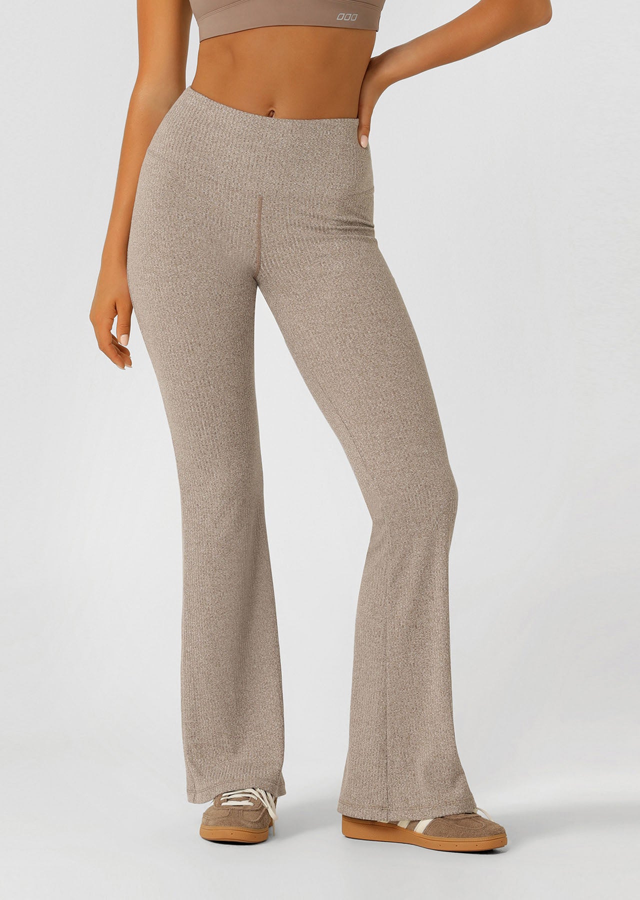 Mindful Rib Full Length Flared Leggings – Lorna Jane New Zealand