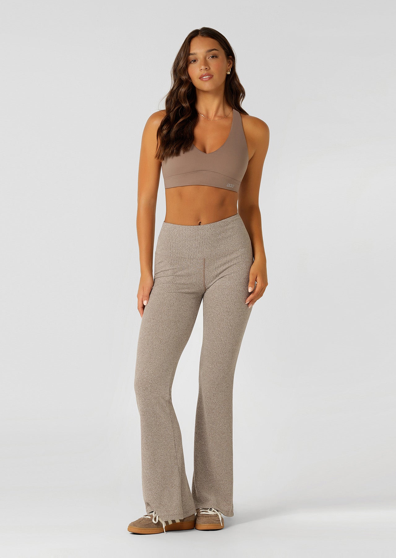 Mindful Rib Full Length Flared Leggings – Lorna Jane New Zealand